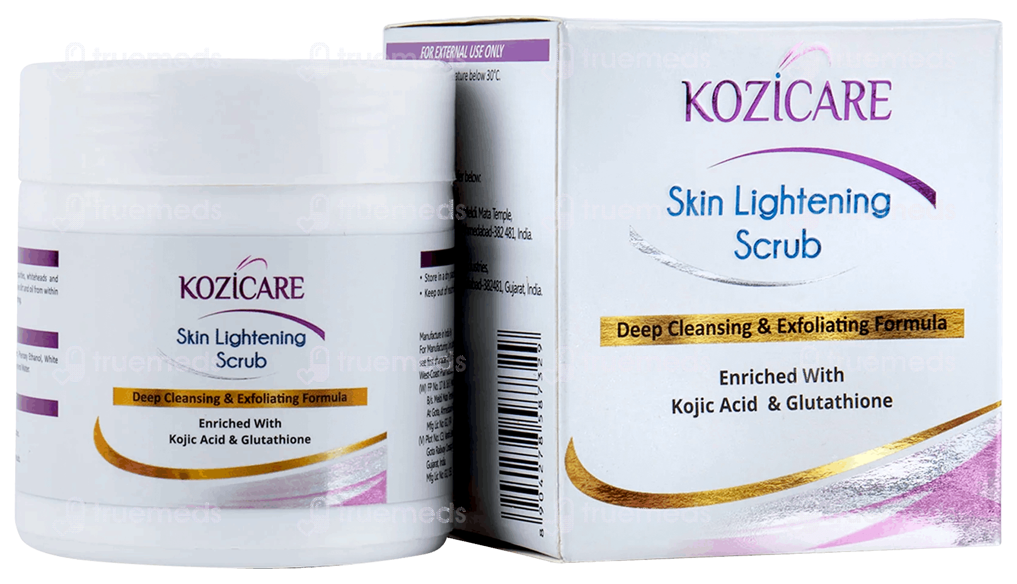 Kozicare Skin Lightening Scrub 100gm - Uses, Side Effects, Dosage ...