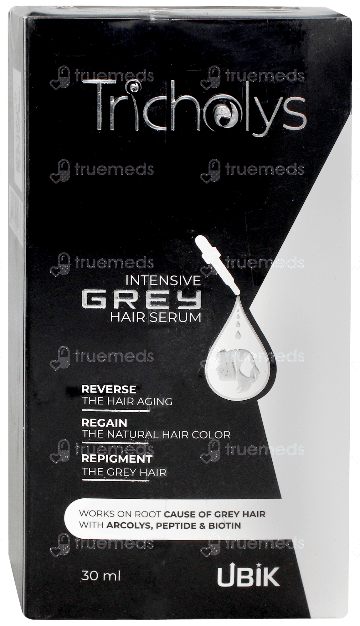 Tricholys Intensive Grey Hair Serum 30ml - Uses, Side Effects, Dosage ...
