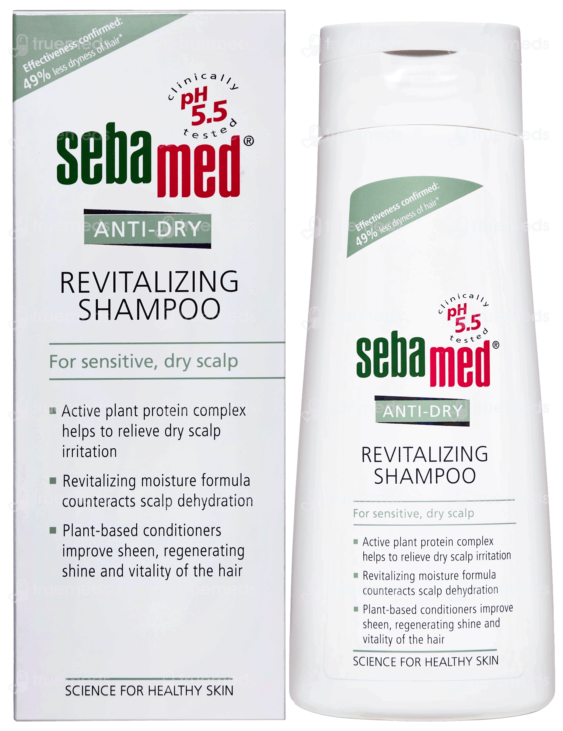 Sebamed Anti Dry Revitalizing Shampoo 200 Ml - Uses, Side Effects ...