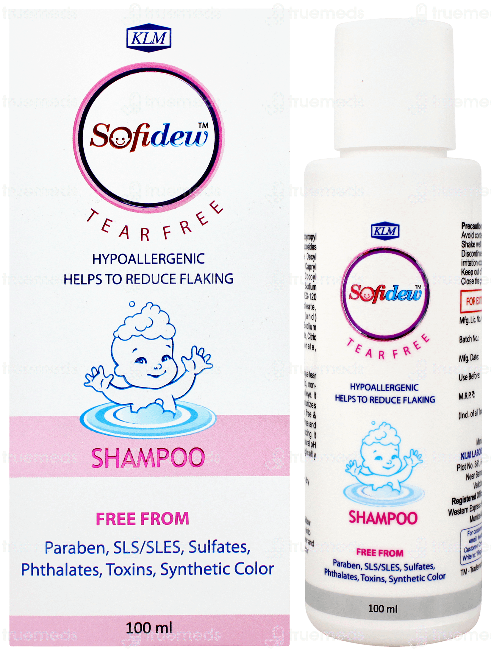 Sofidew Baby Shampoo 100 Ml - Uses, Side Effects, Dosage, Price | Truemeds
