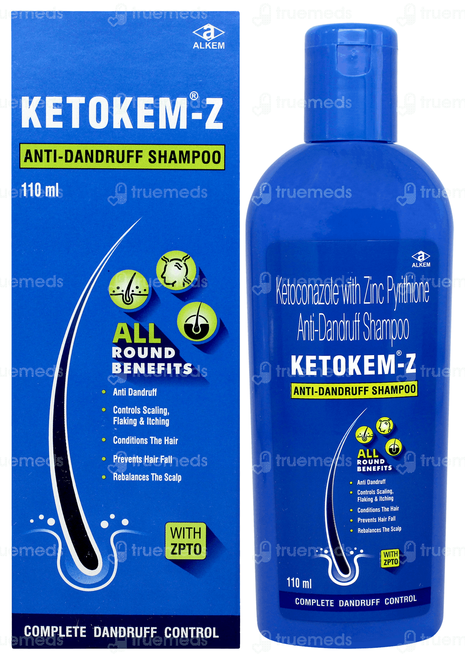 Ketokem Z Shampoo 110ML: Uses, Side Effects, Price & Substitutes