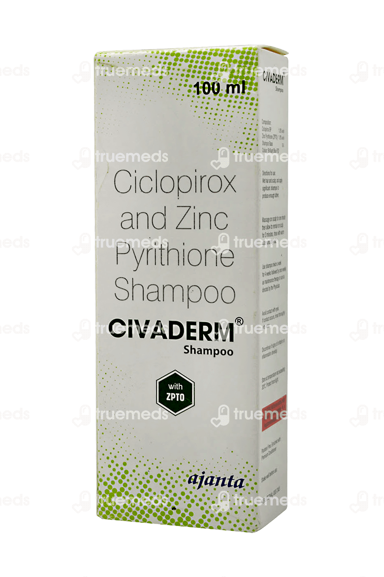 Civaderm Shampoo 100 Ml - Uses, Side Effects, Dosage, Price | Truemeds