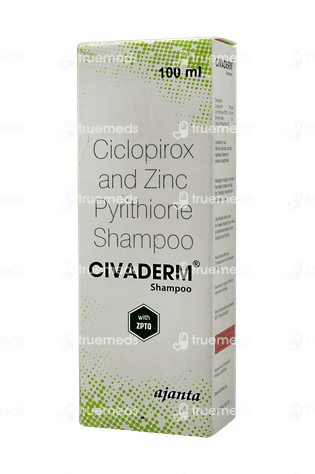 Civaderm Shampoo 100 Ml - Uses, Side Effects, Dosage, Price | Truemeds