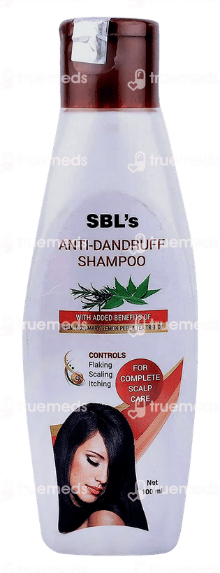 Sbl Anti Dandruff Shampoo 100 Ml - Uses, Side Effects, Dosage, Price | Truemeds