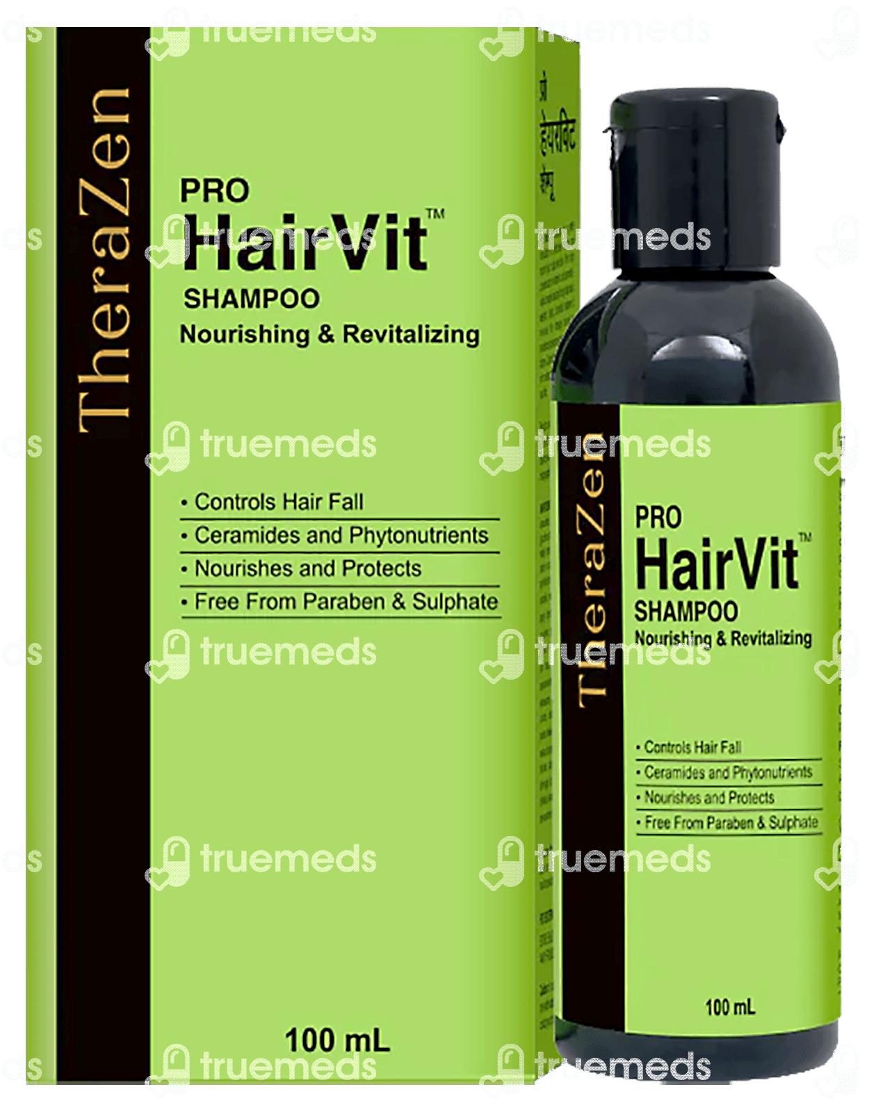 Millennium Herbal Care Pro Hairvit Shampoo 100 Ml - Uses, Side Effects ...