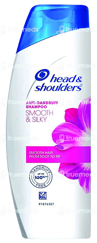 Head And Shoulders Anti Dandruff Smooth And Silky Shampoo 340 Ml - Uses ...
