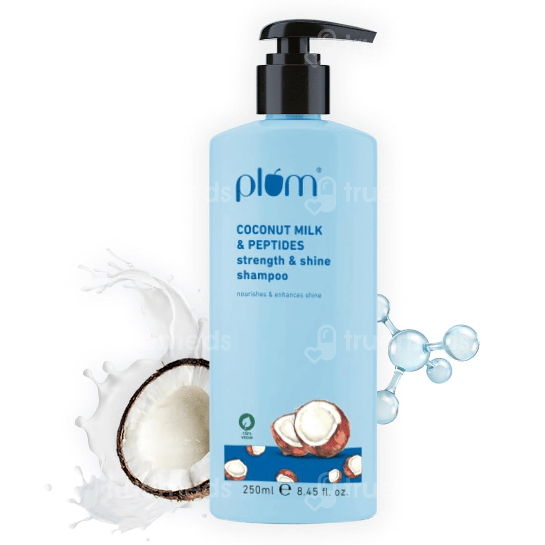 Plum Coconut Milk And Peptides Strength And Shine Shampoo 250ml - Uses ...