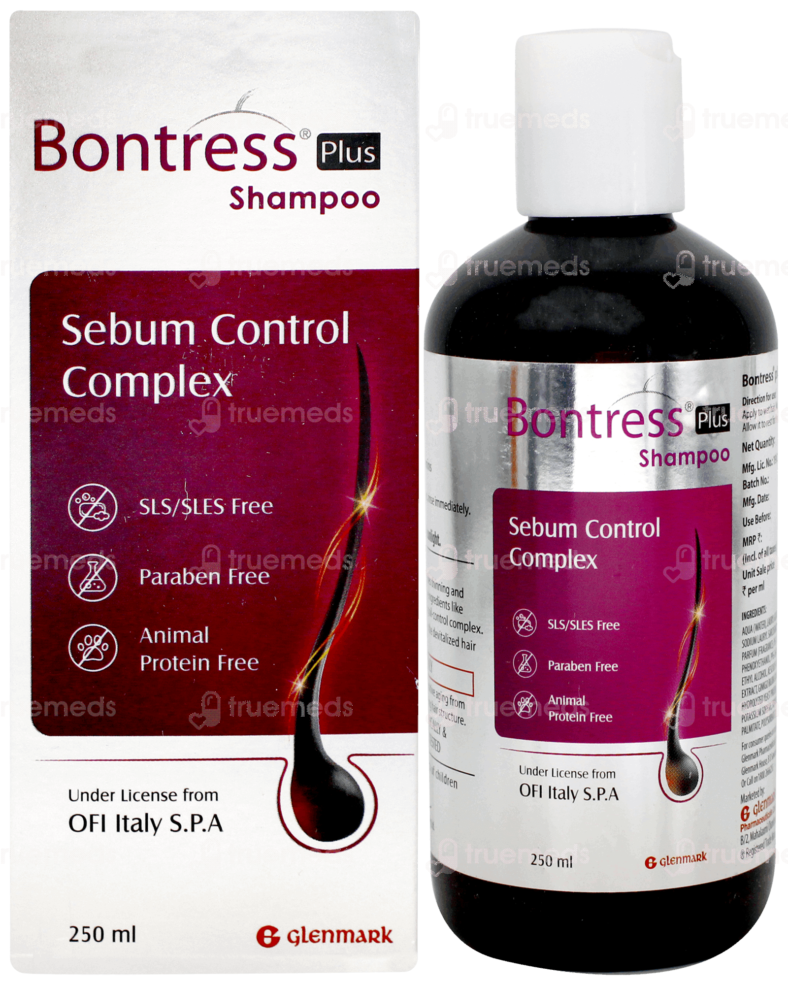 Bontress Plus Shampoo 250ml - Uses, Side Effects, Dosage, Price | Truemeds