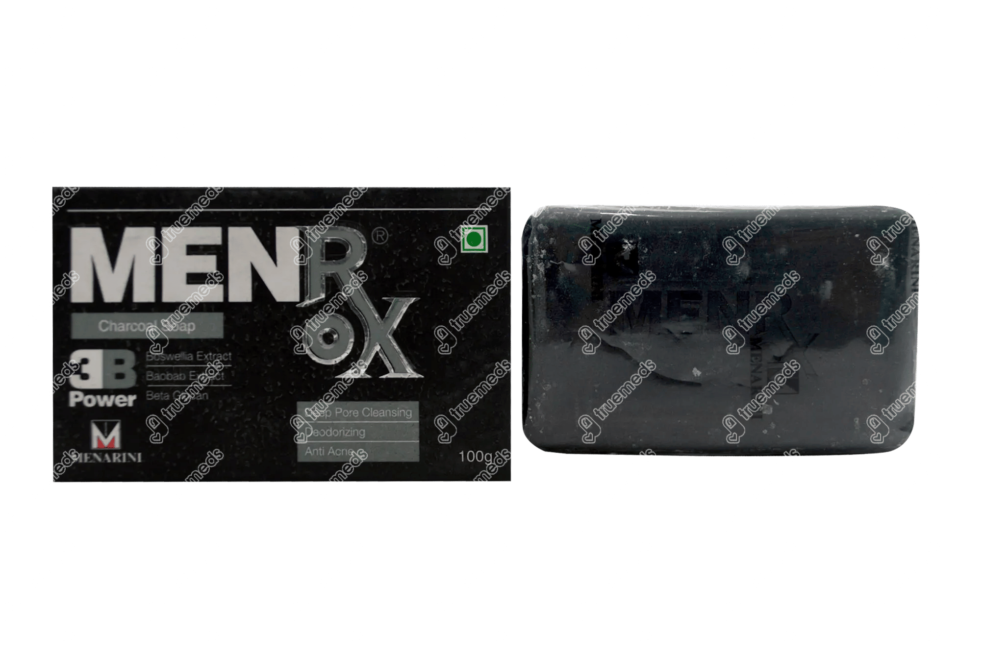 Menrox Charcoal Soap | Buy Menrox Charcoal Online at Truemeds