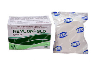 Nevlon Glo Syndet Bar 75 Gm - Uses, Side Effects, Dosage, Price | Truemeds