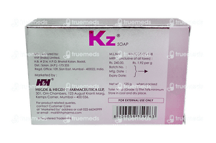 Kz Soap 125 Gm - Uses, Side Effects, Dosage, Price | Truemeds