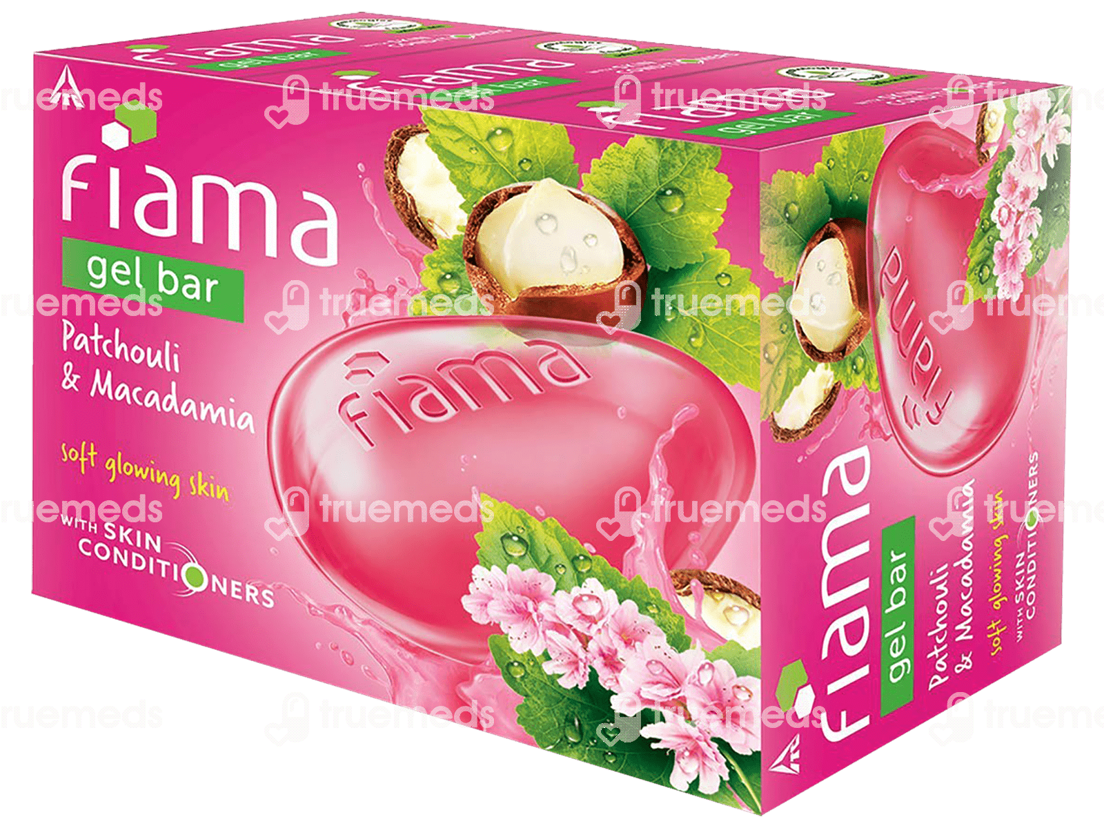 Fiama Patchouli And Macadamia Gel Bar 125 Gm Pack Of 3 - Uses, Side ...
