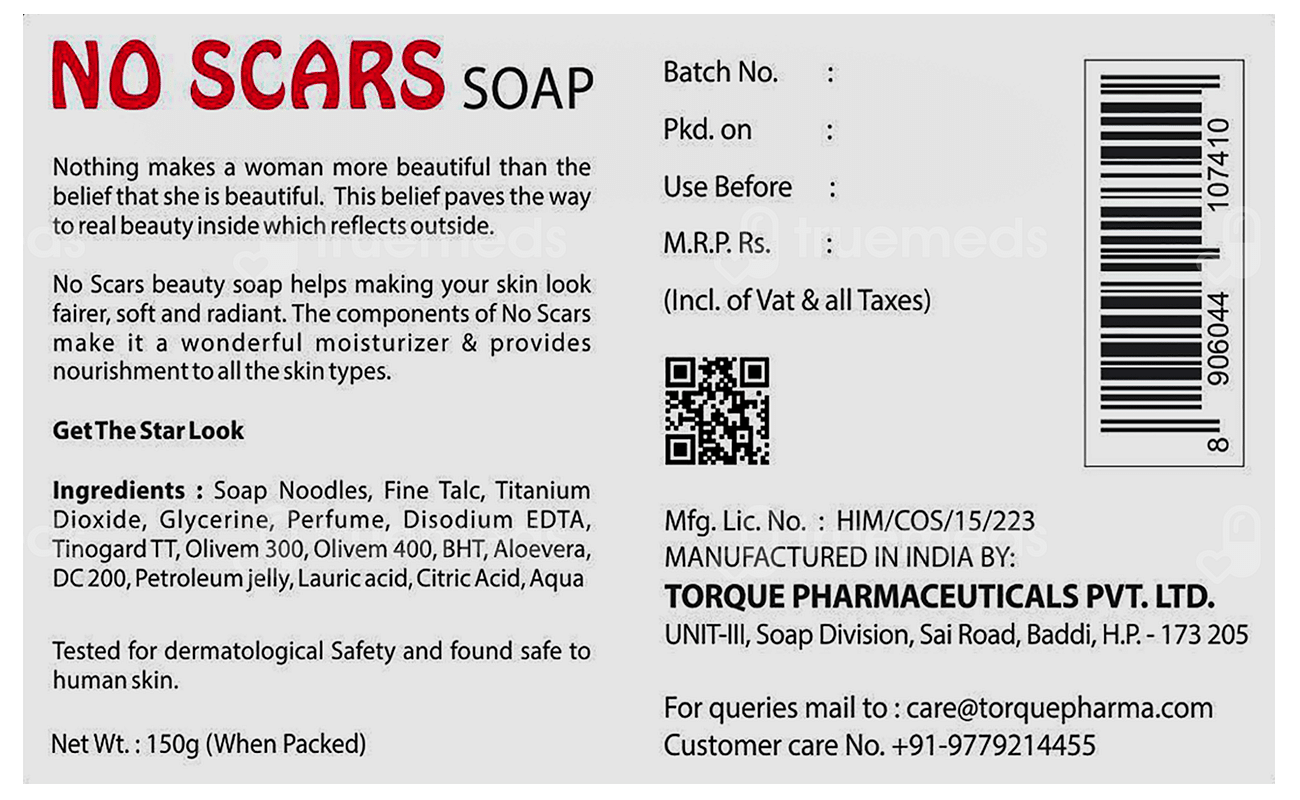 No scars soap store