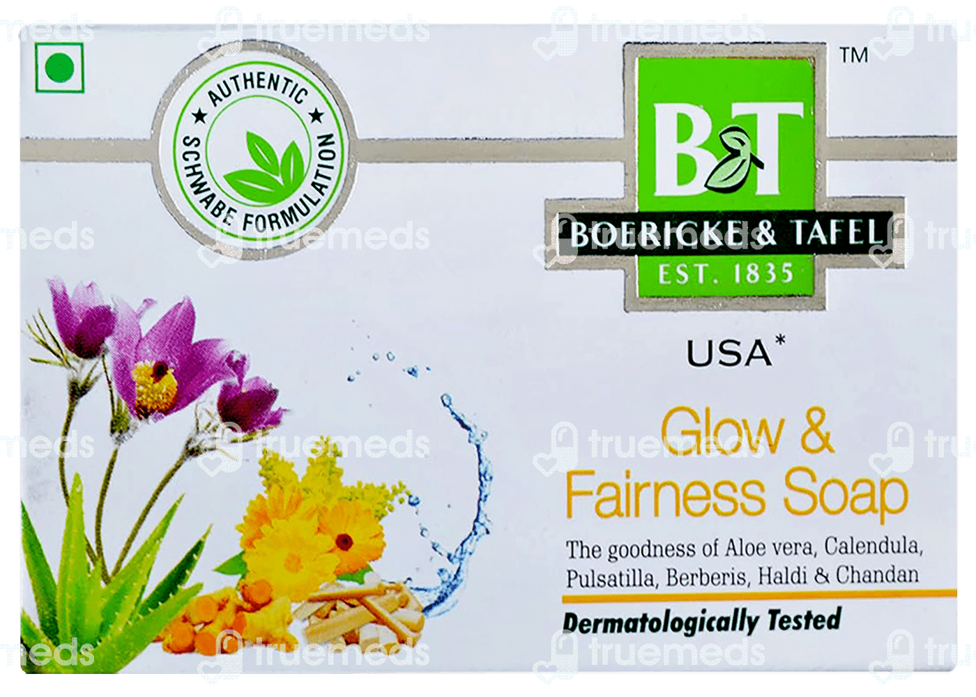 Boericke And Tafel Glow Fairness Soap 75 Gm - Uses, Side Effects ...