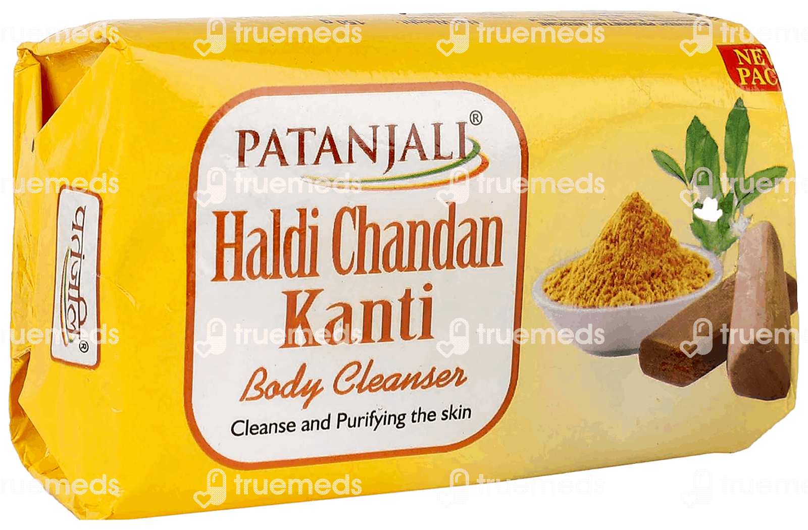 Patanjali Haldi Chandan Kanti Body Cleanser Soap 150 Gm - Uses, Side ...