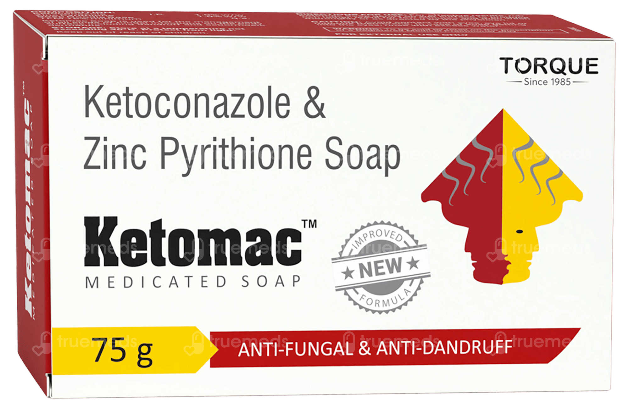 Ketomac Soap 75gm - Uses, Side Effects, Dosage, Price | Truemeds