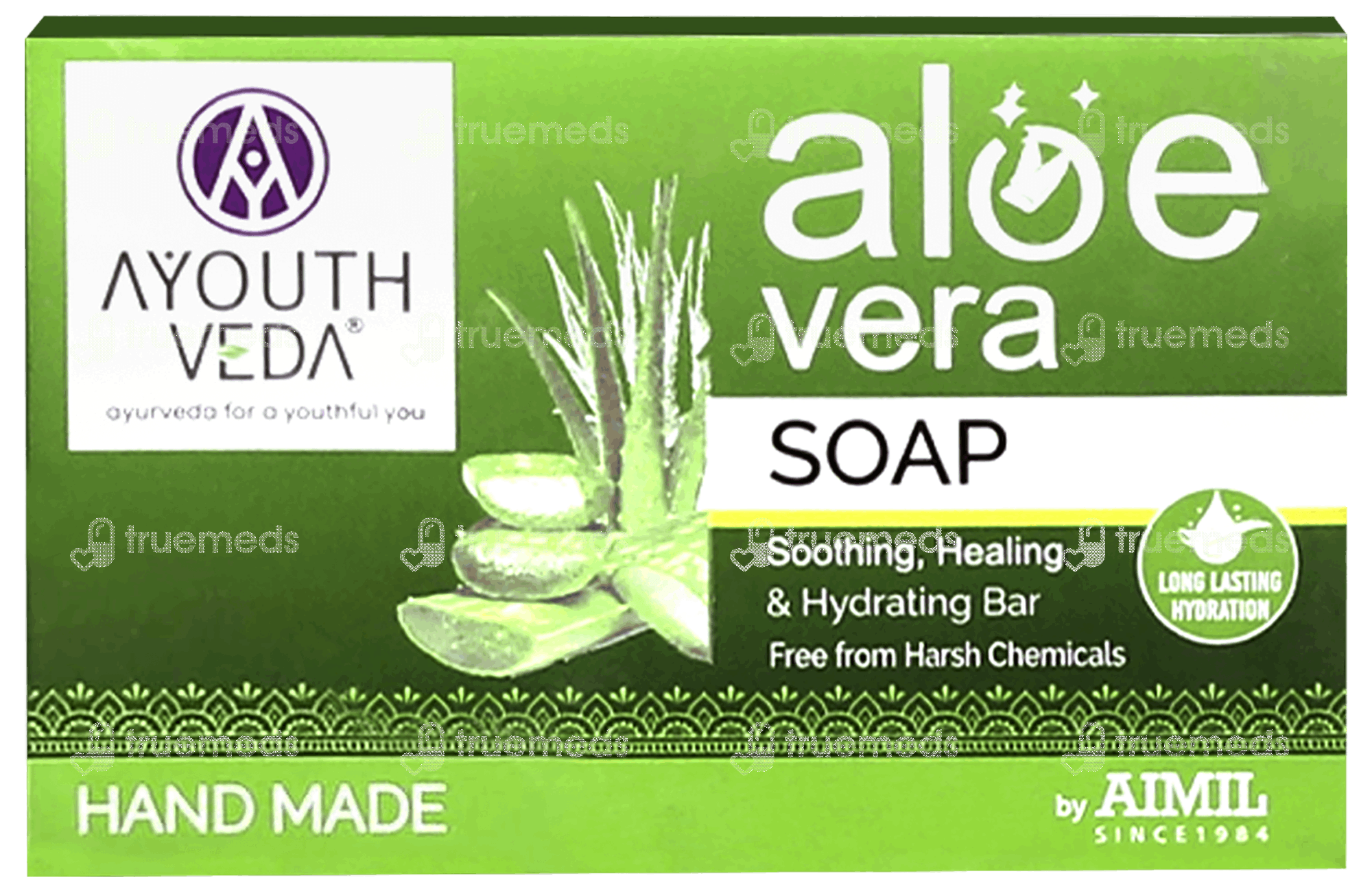 Ayouth Veda Aloe Vera Soap 100gm - Uses, Side Effects, Dosage, Price ...