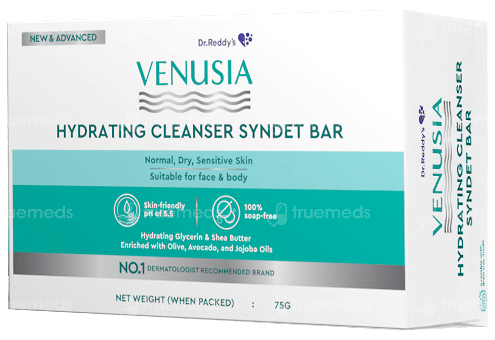 Venusia New Advanced Hydrating Cleanser Syndet Bar 75gm - Uses, Side ...