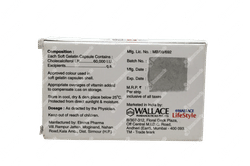 Wal D3 60000 IU Softgel Capsule 4 - Uses, Side Effects, Dosage, Price ...