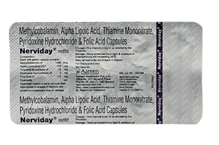 Buy Nerviday Capsule 10 Online at Truemeds