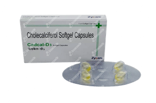 Cadcal D3 Capsule 4: Uses, Side Effects, Price & Substitutes