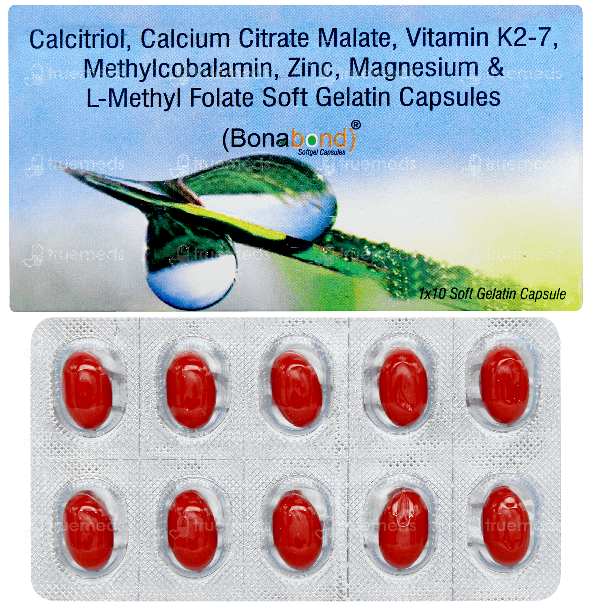 Bonabond Soft Gel Capsules 10 - Uses, Side Effects, Dosage, Price ...