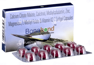 Bonabond Soft Gel Capsules 10 - Uses, Side Effects, Dosage, Price ...