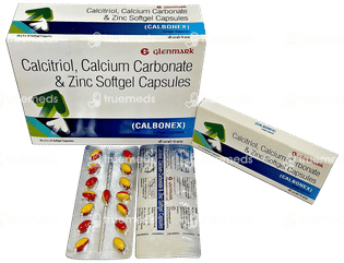 Calbonex Softgel Capsule 15 - Uses, Side Effects, Dosage, Price | Truemeds