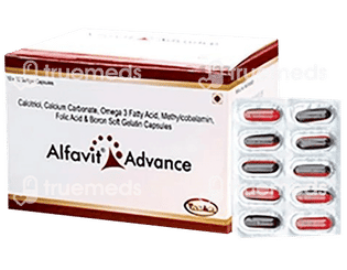 Alfavit Advance Capsule 10 - Uses, Side Effects, Dosage, Price | Truemeds