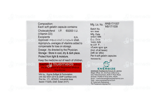 Bonultra 60 K Soft Gelatin Capsule 4 - Uses, Side Effects, Dosage ...