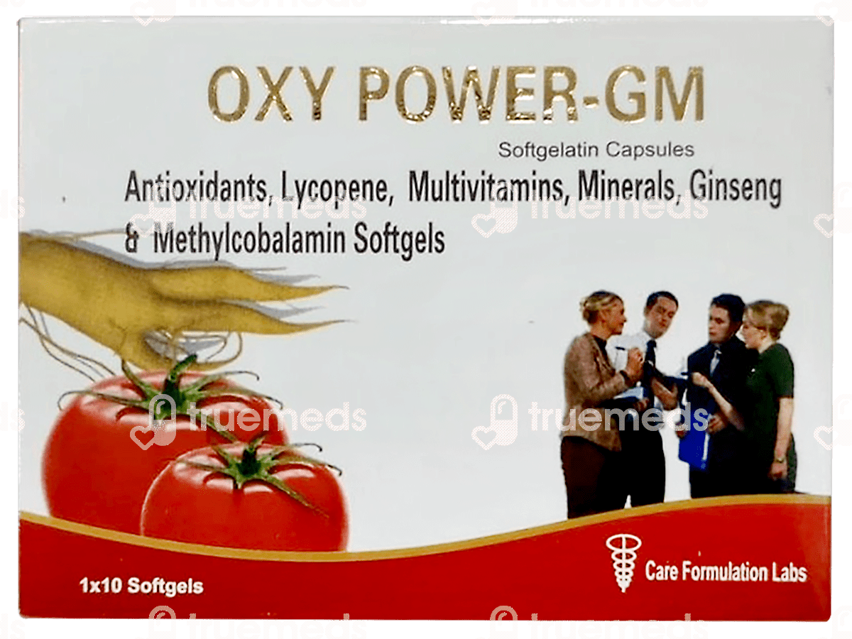 Oxy Power Gm Softgelatin Capsule 10 - Uses, Side Effects, Dosage, Price | Truemeds