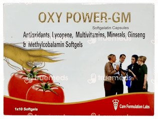 Oxy Power Gm Softgelatin Capsule 10 - Uses, Side Effects, Dosage, Price ...