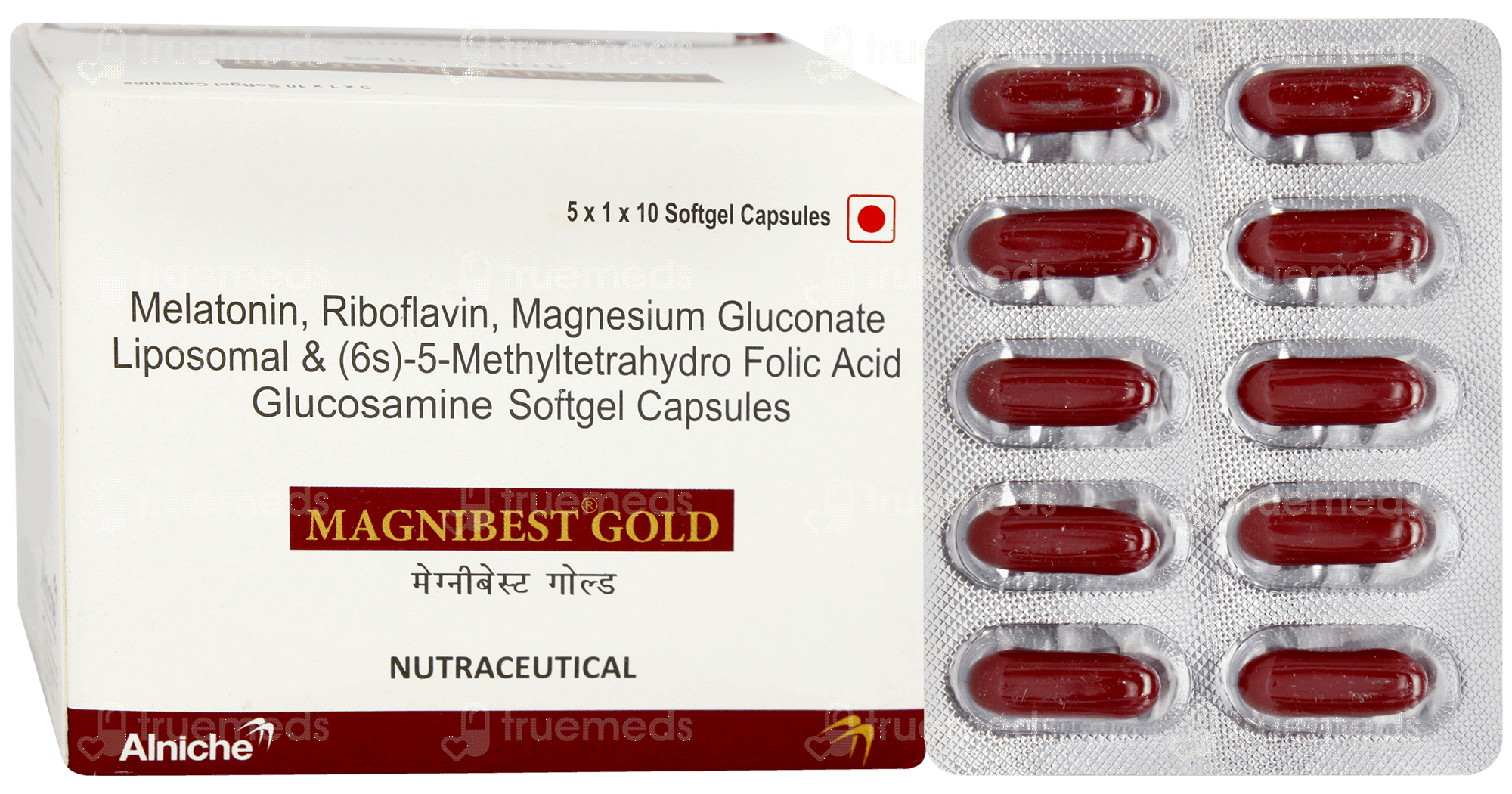 Magnibest Gold Softgel Capsule 10 - Uses, Side Effects, Dosage, Price ...