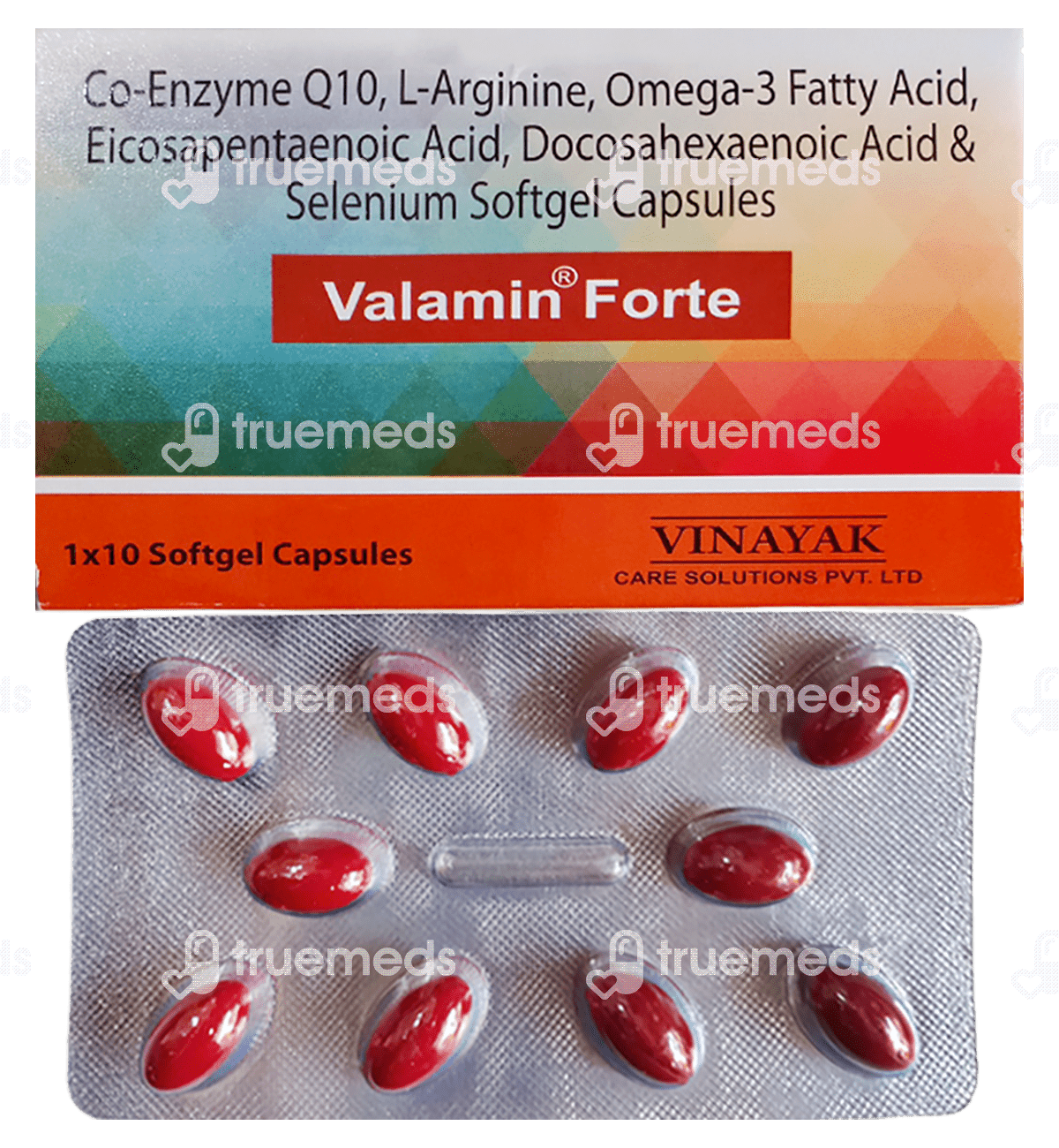 Valamin Forte Softgel Capsule 10 - Uses, Side Effects, Dosage, Price | Truemeds