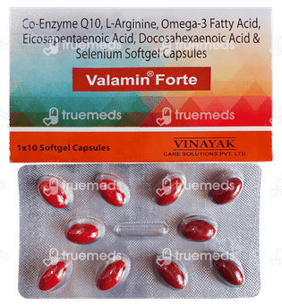 Valamin Forte Softgel Capsule 10 - Uses, Side Effects, Dosage, Price ...