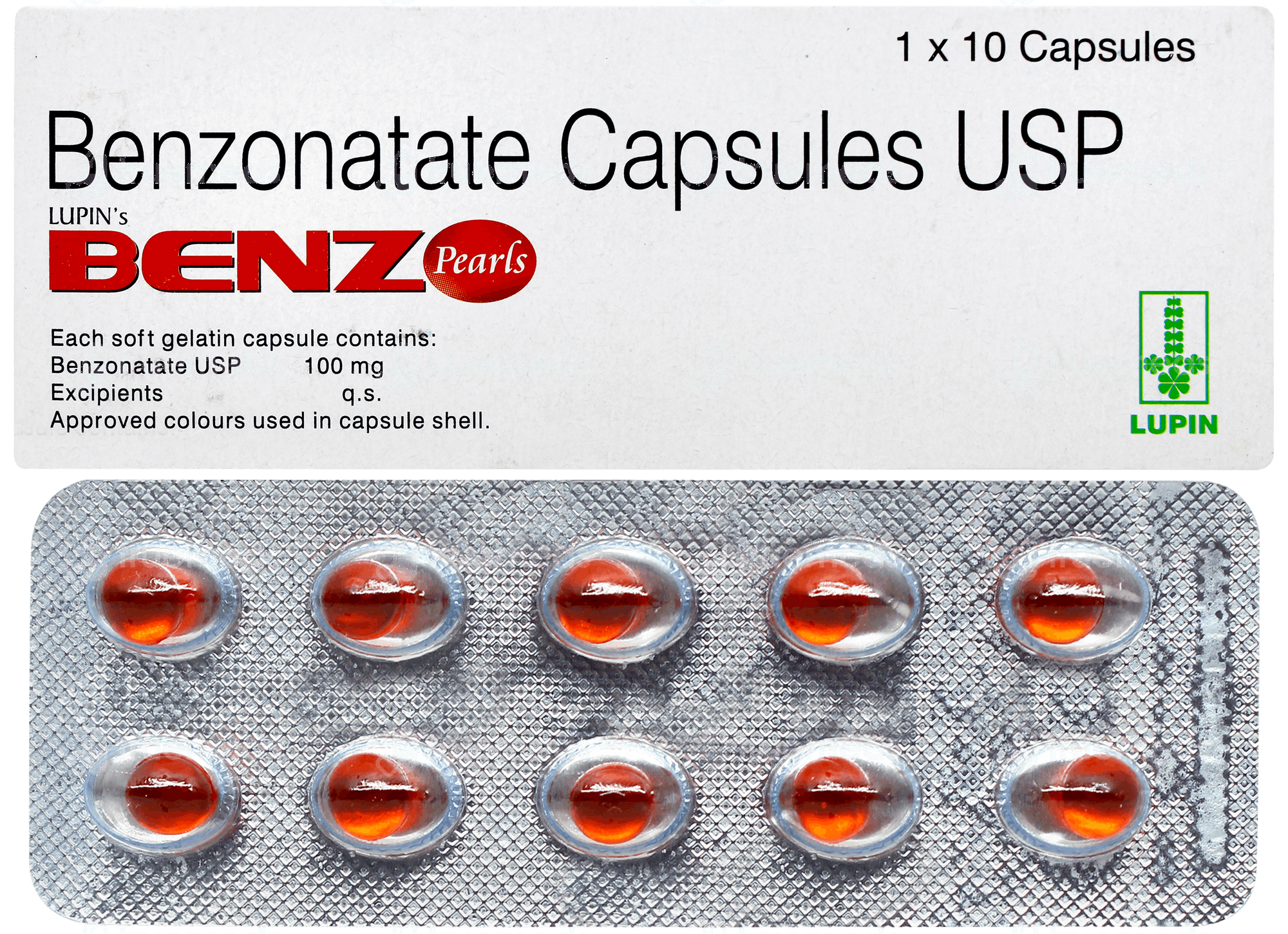 Benz Pearls 100 Mg Capsule 10 - Uses, Side Effects, Dosage, Price ...