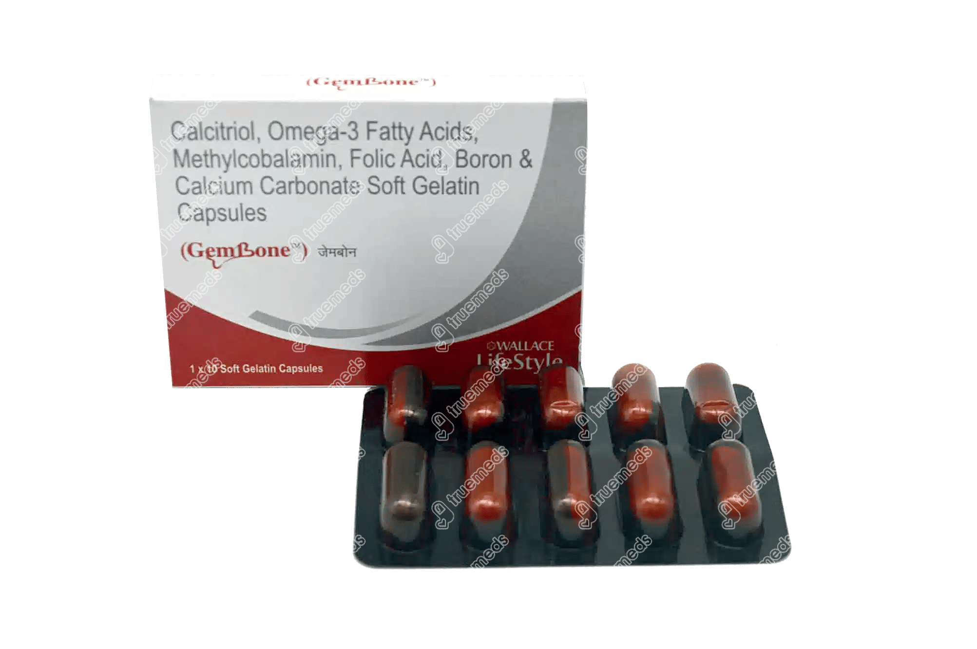 Gembone Capsule 10 - Uses, Side Effects, Dosage, Price | Truemeds