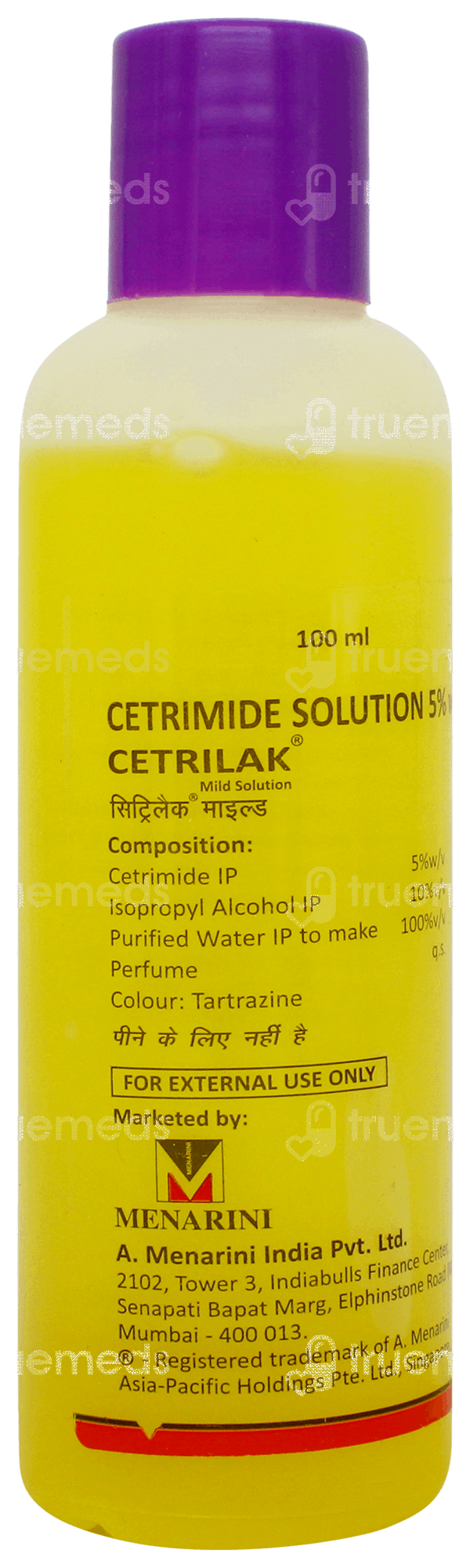 Cetrilak Mild 5 Solution 100 Ml - Uses, Side Effects, Dosage, Price ...