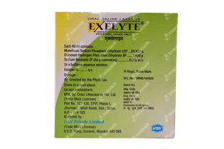 Exelyte Liquid Lime 45ml Pack Of 2 - Uses, Side Effects, Dosage, Price ...