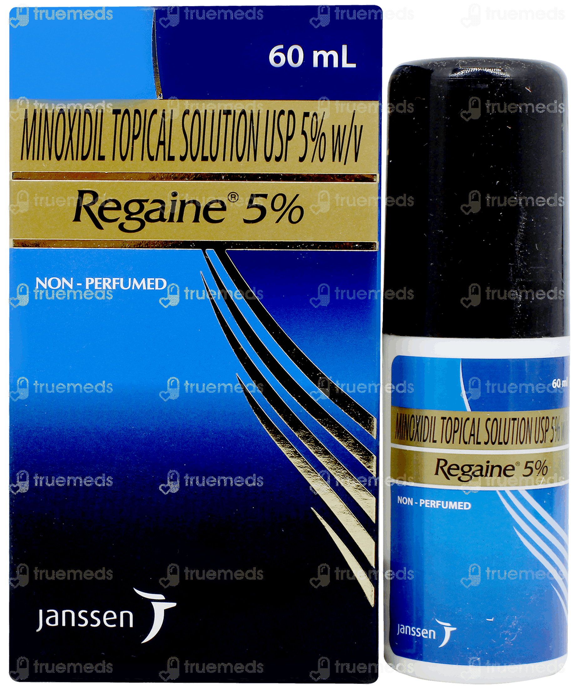 Regaine 5 Solution 60 Ml - Uses, Side Effects, Dosage, Price | Truemeds