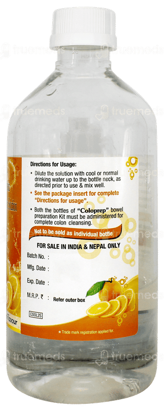 Coloprep Orange Flv Kit Solution 2177 Ml - Uses, Side Effects, Dosage ...