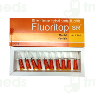 Fluoritop Sr Solution 15 Ml X 10 - Uses, Side Effects, Dosage, Price ...