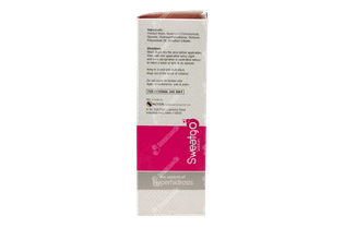 Sweatgo Solution 60 Ml - Uses, Side Effects, Dosage, Price | Truemeds