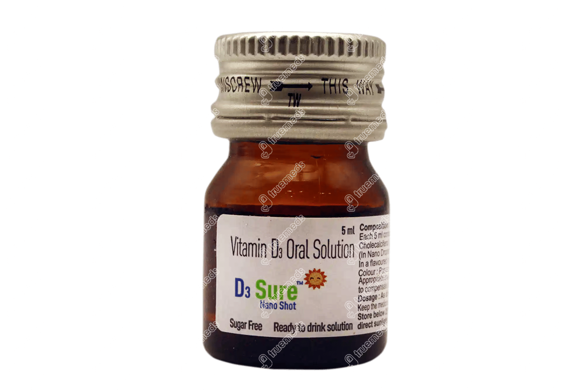 D3 Sure Nano Shot Oral Solution 5 ML (box Of | Order D3 SURE NANO SHOT ...