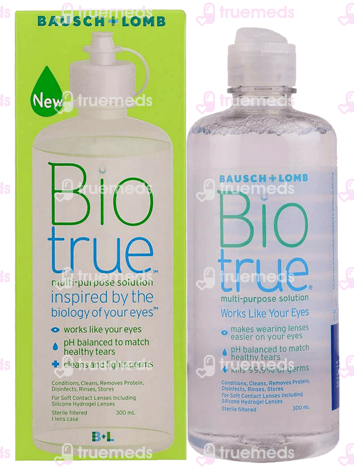Bio True Multi Purpose Lens Lotion 300 Ml - Uses, Side Effects, Dosage ...