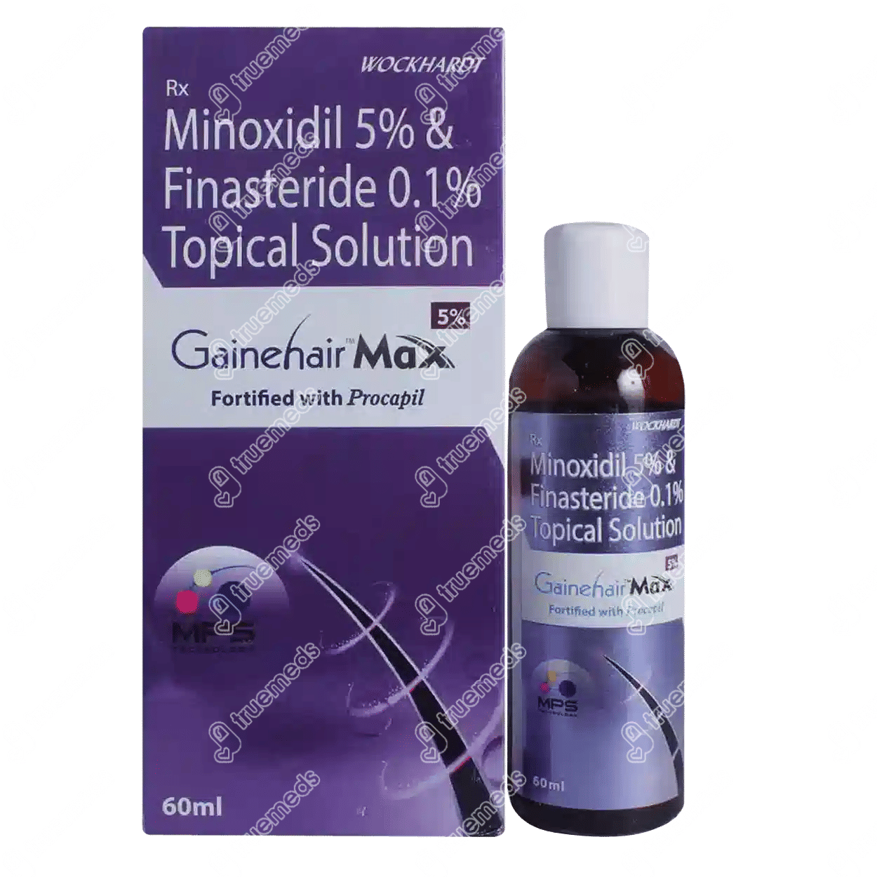 Gainehair Max 5 Topical Solution 60 Ml - Uses, Side Effects, Dosage ...