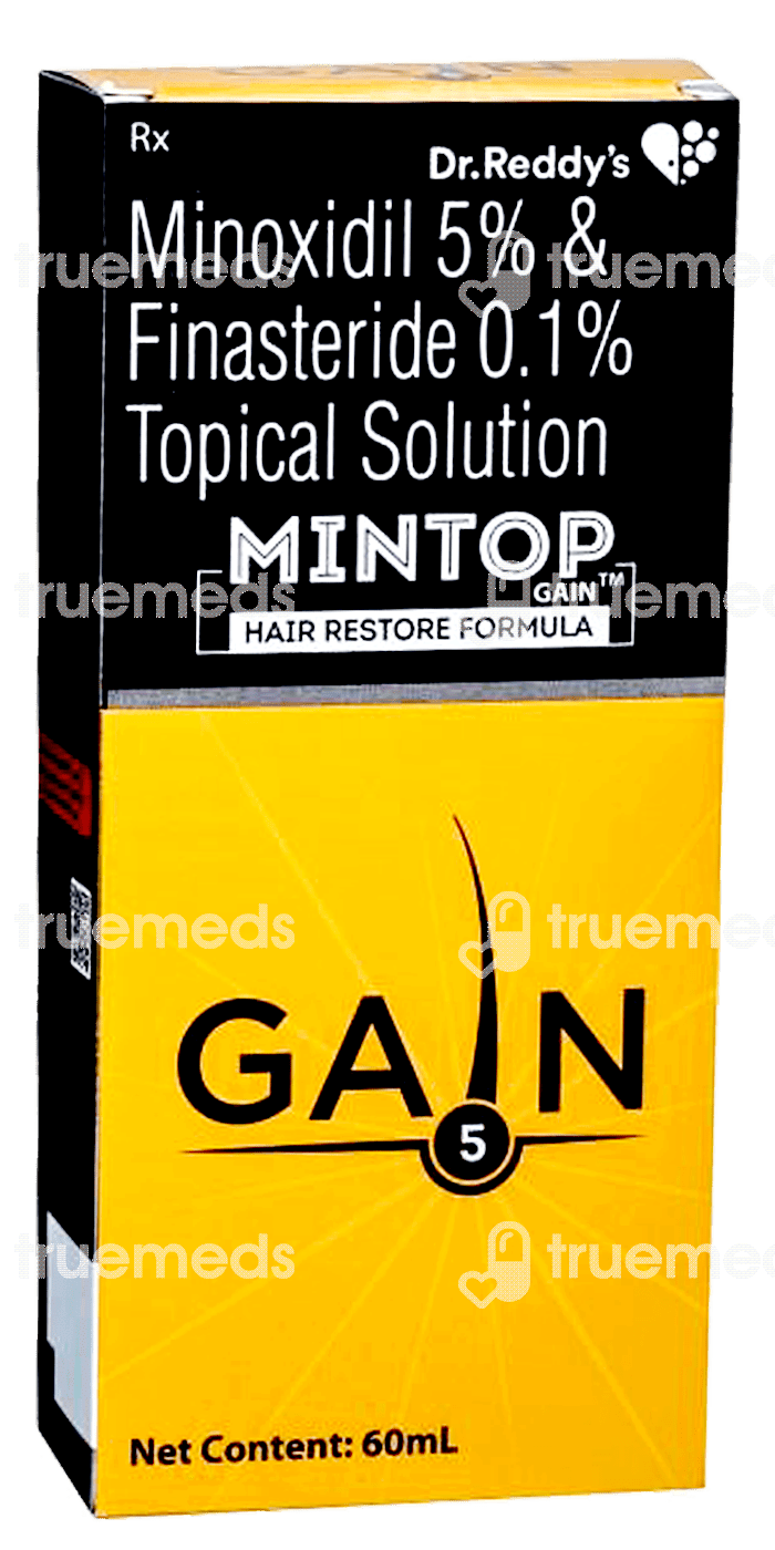 Mintop Gain 5 0 1 Topical Solution 60 Ml - Uses, Side Effects, Dosage ...