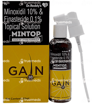 Mintop Gain 1001 Topical Solution 60 Ml - Uses, Side Effects, Dosage ...