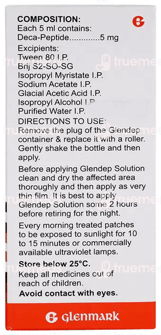 Glendep Solution 5 Ml - Uses, Side Effects, Dosage, Price | Truemeds