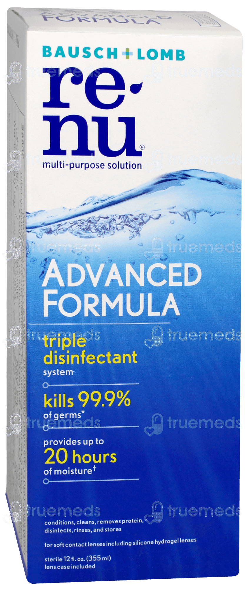 Renu Advanced Formula Multi Purpose Solution 355 Ml - Uses, Side ...